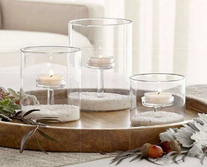 Floating Votive Candle Holders Large Floating Real Wax Candles Set Of