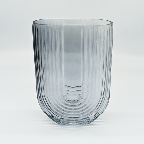 U-Shaped Glass Vase – Bella Bloom SA