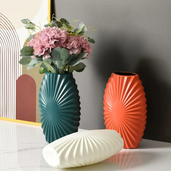 Decorative Plastic Vase | Plastic Flower Vase | Bella Bloom SA